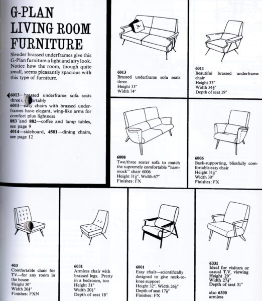 Our Design Heritage - G Plan